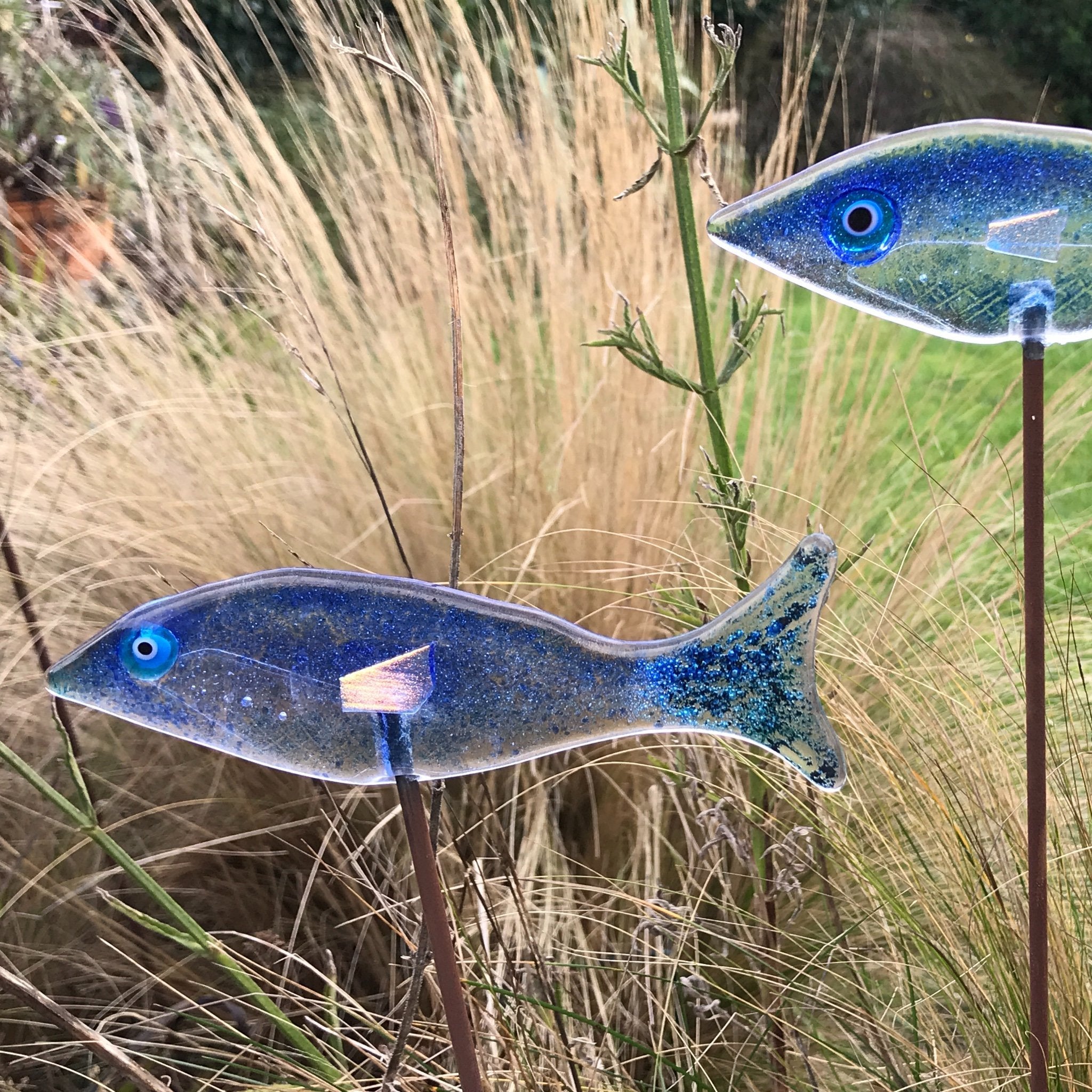 Glass Garden Art - Fish – Studio Shards
