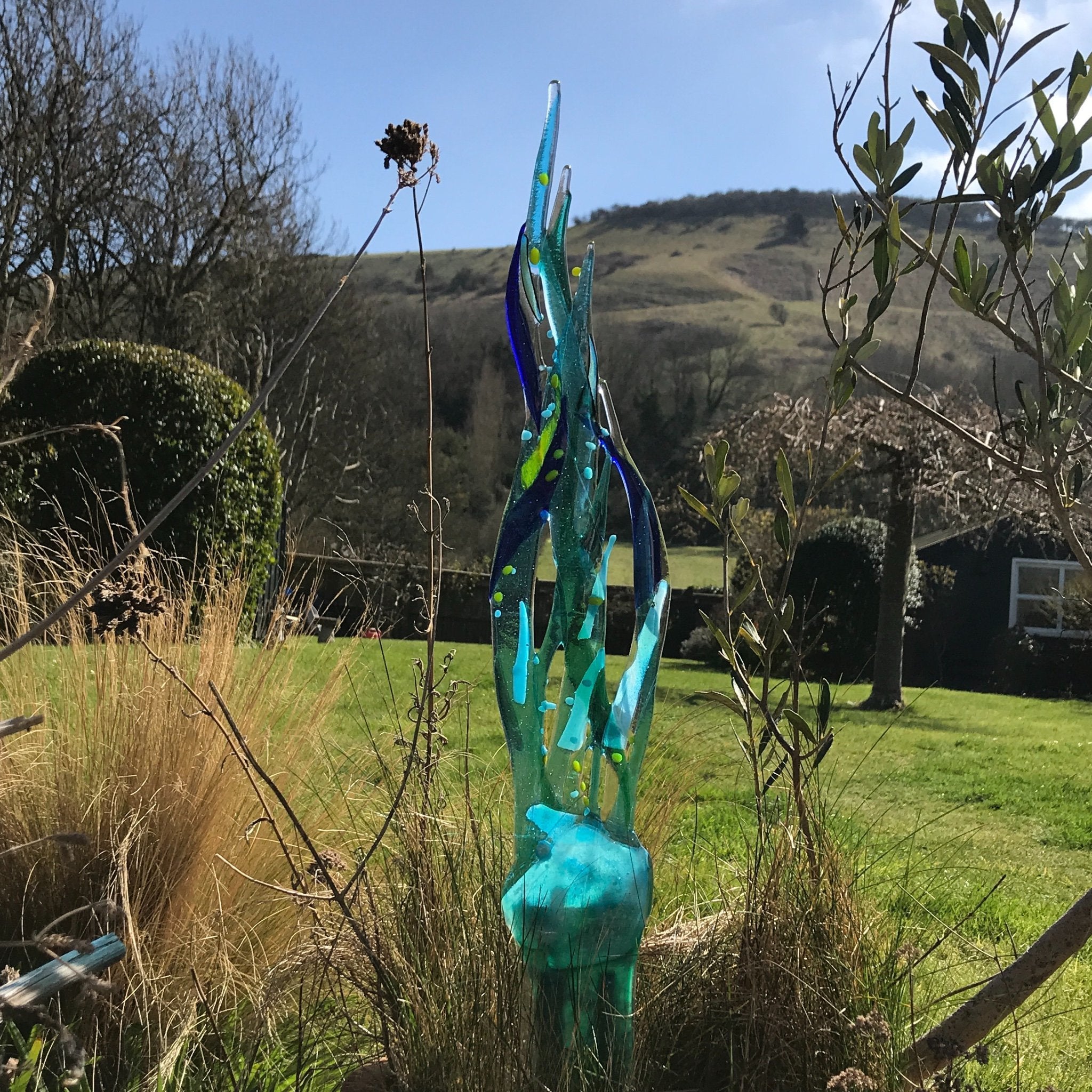 Glass Organic Garden Shard – Studio Shards